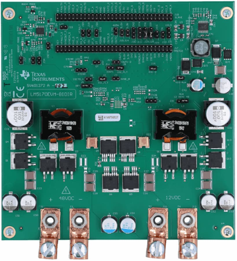 LM5170EVM-BIDIR Converter Evaluation Module (EVM) - TI | Mouser