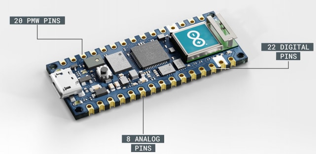Nano RP2040 Connect - Arduino | Mouser