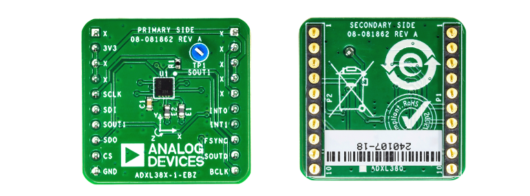 EVAL-ADXL380 Evaluation Boards - ADI | Mouser